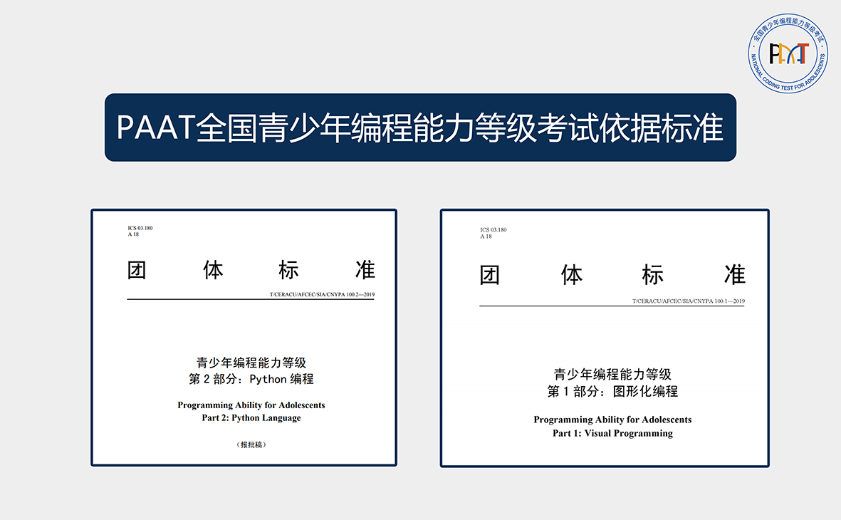 全国青少年编程能力等级考试